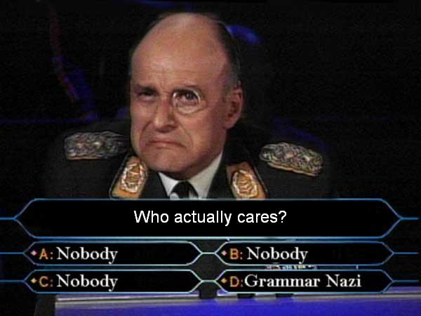 This guy won't hire you if you use poor grammar - THISISGRAEME